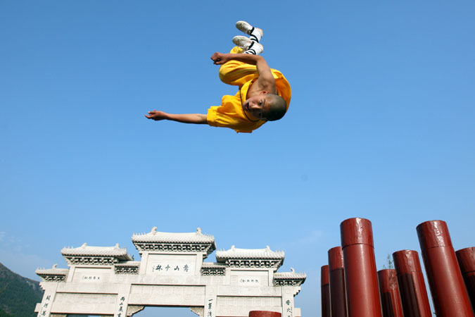 Photo of the Day: A Flying Shaolin | Asia Society